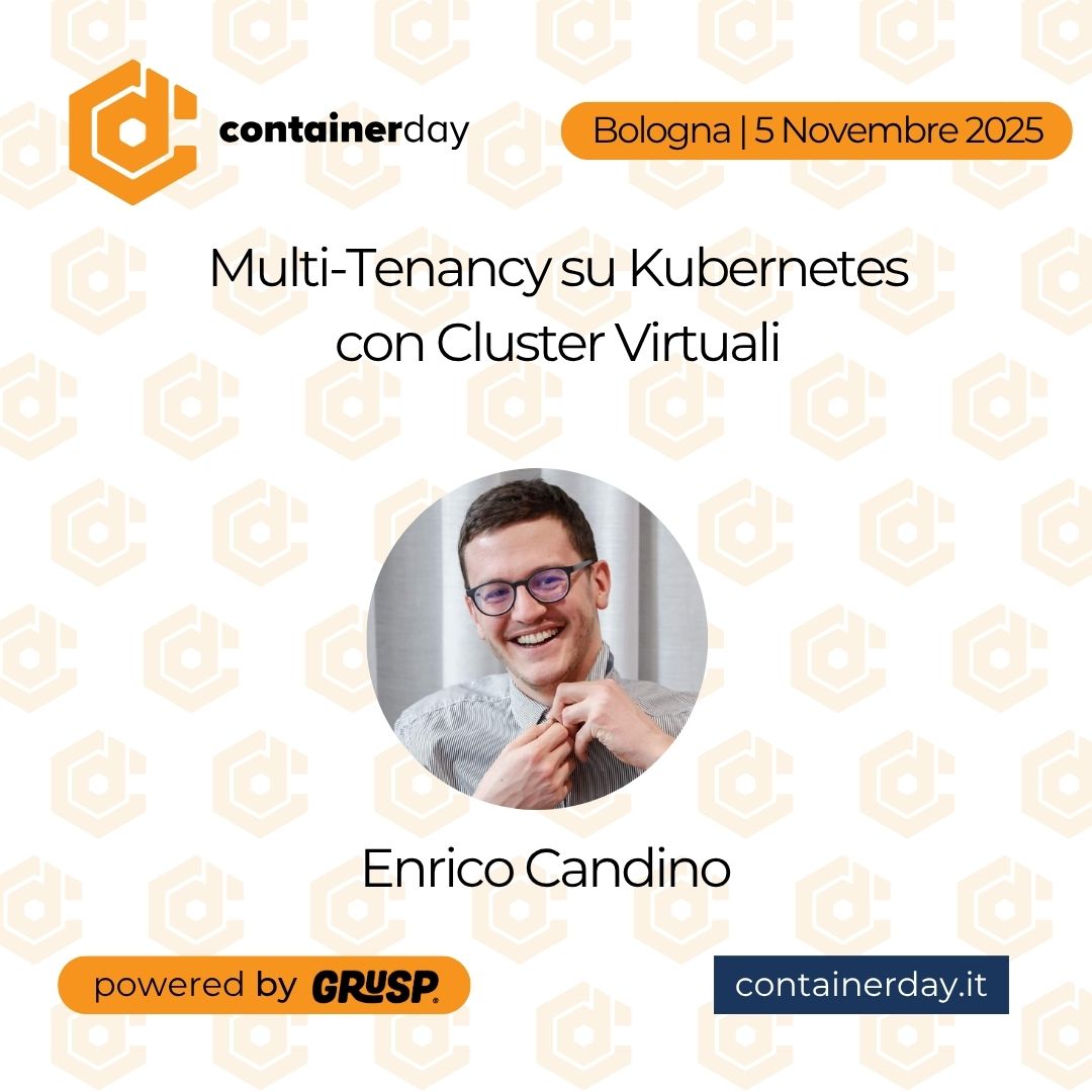 Multi-Tenancy su Kubernetes con Cluster Virtuali - containerday